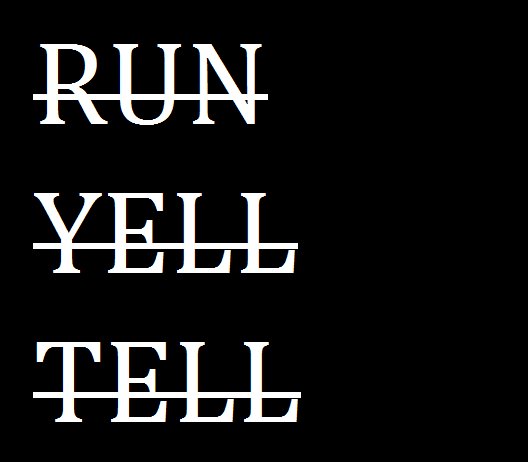 Run Yell Tell | ReverbNation