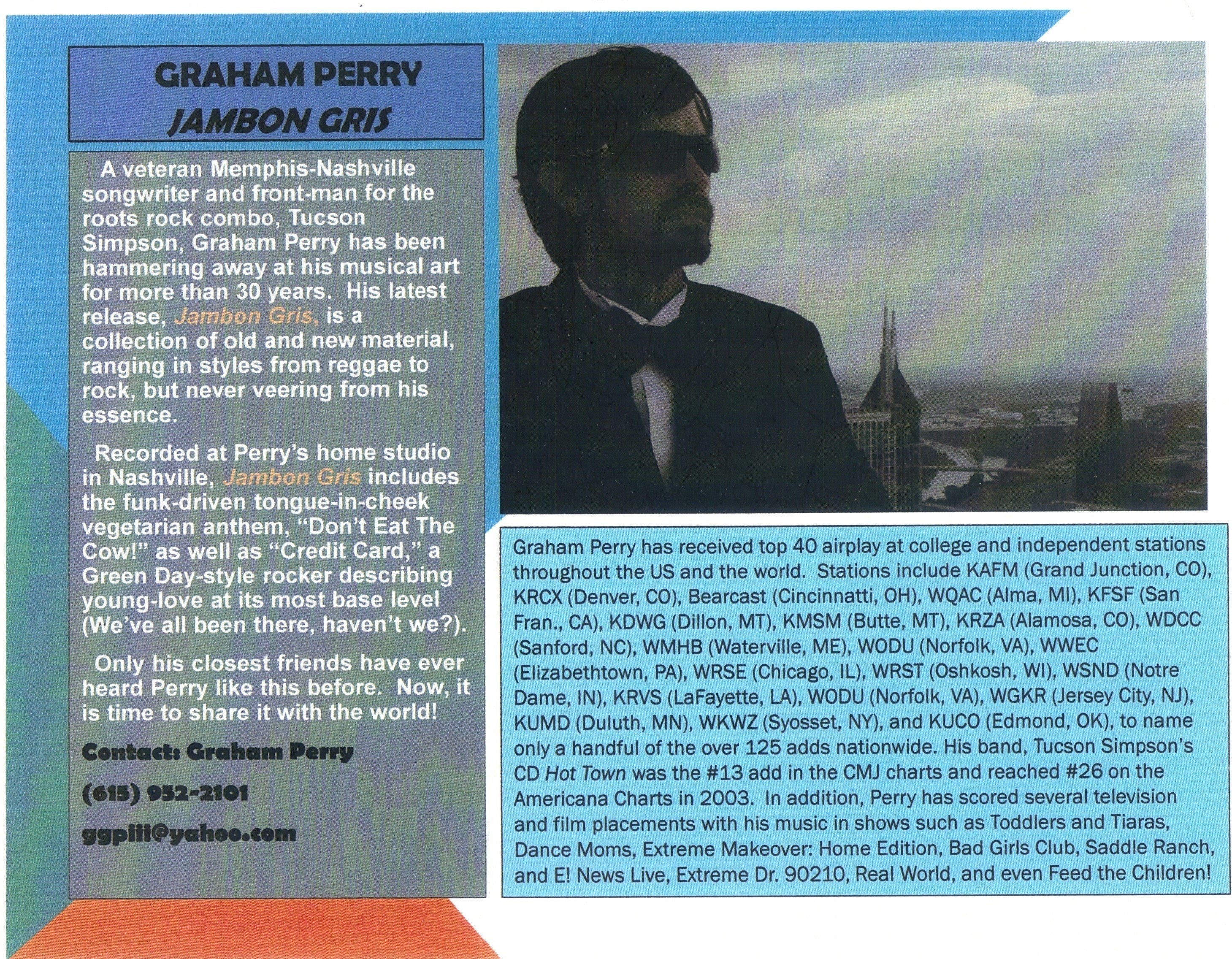 Graham Perry | ReverbNation