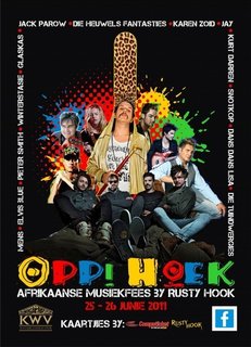 Oppi Hoek Fees @ Rusty Hook | Johannesburg, GP, ZA | Shows, Schedules ...